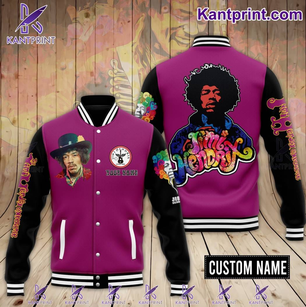 Personalized The Jimi Hendrix Experience Baseball Jacket | by ...