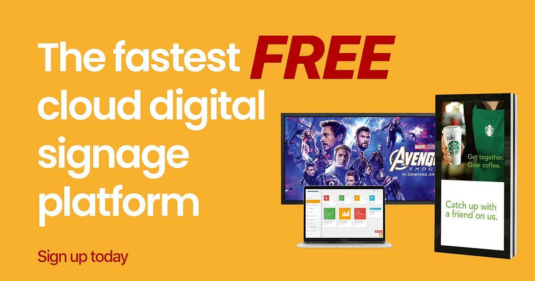 Top Digital Signage Providers that Competitors are using to Steal Your ...