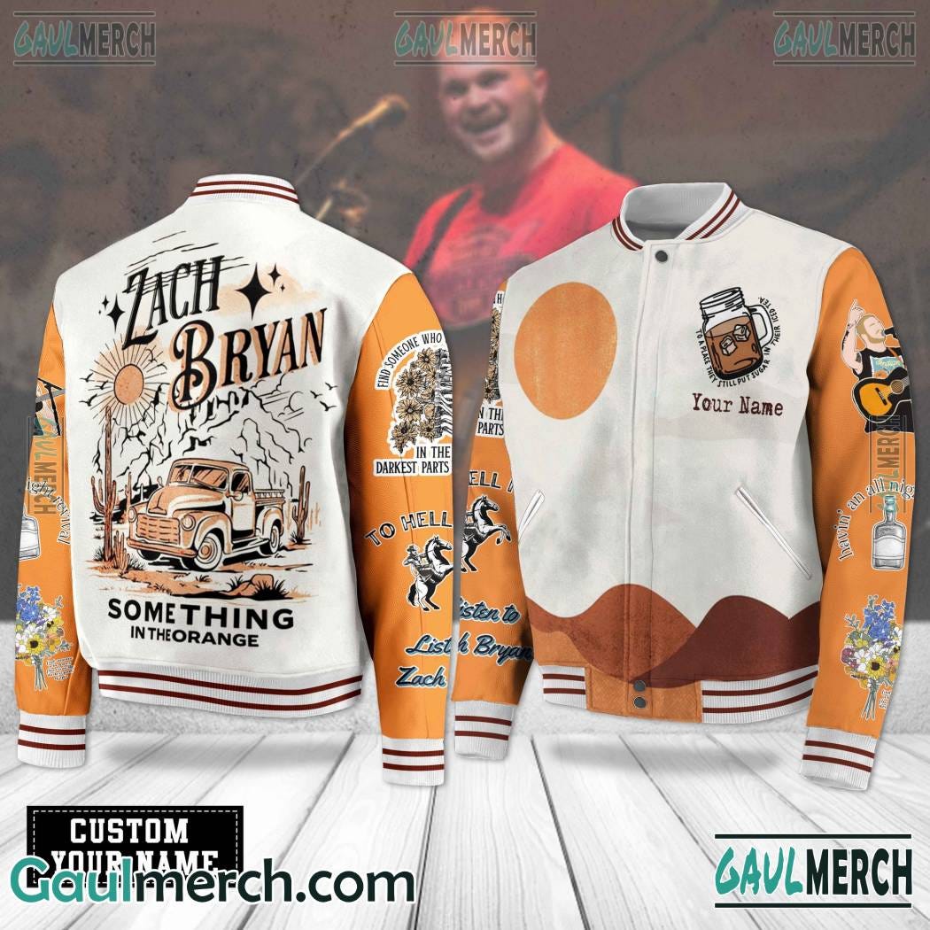 Introducing the Zach Bryan Something In The Orange Baseball Jacket | by ...