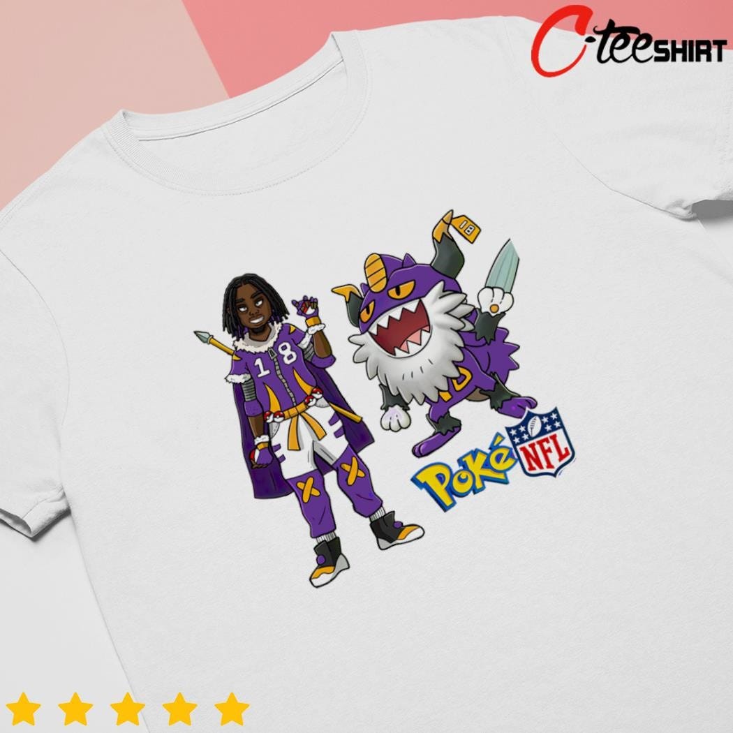 Justin Jefferson Minnesota Vikings Perrserker shirt - Cteeshirtfashion ...