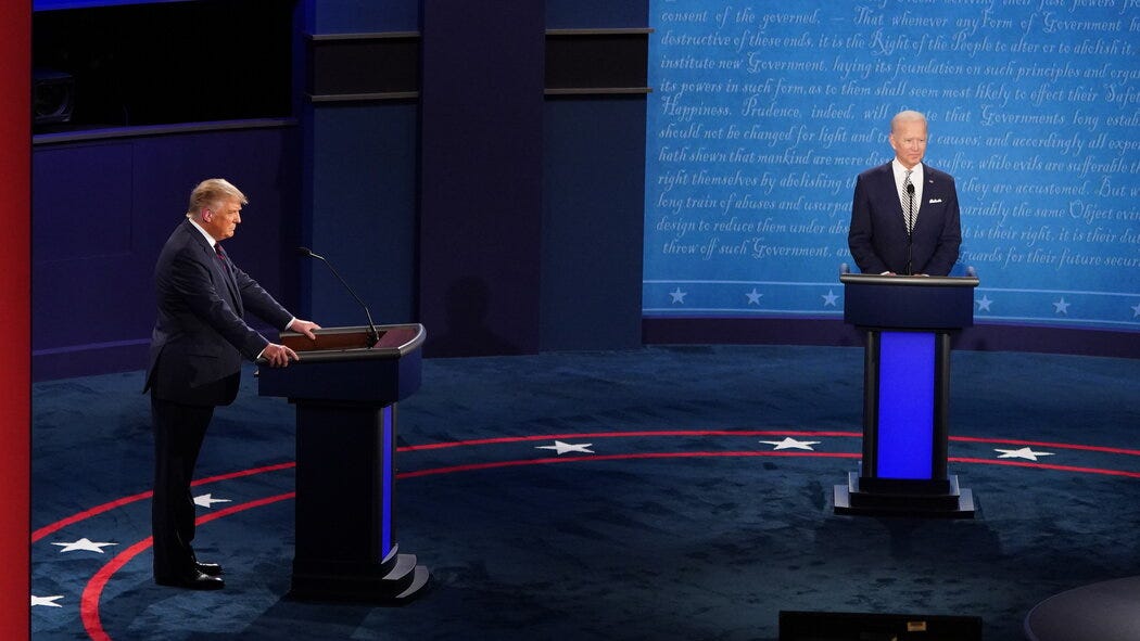 Trump v Biden: How the first 2020 presidential debate was a masterclass ...