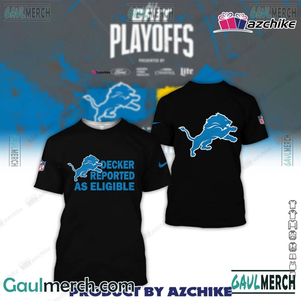 Detroit Lions Decker Reported T-shirt | by Nice Gifts | Jan, 2024 | Medium