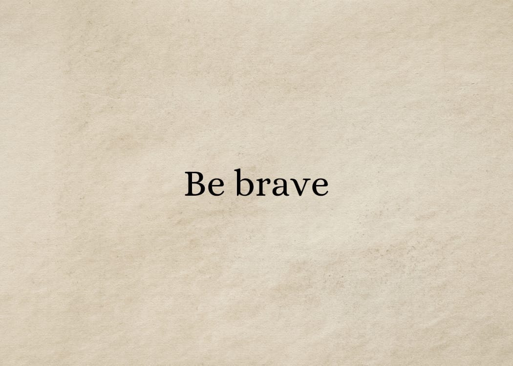 Be brave. tw // violence, gun shot | by Chacha | Medium