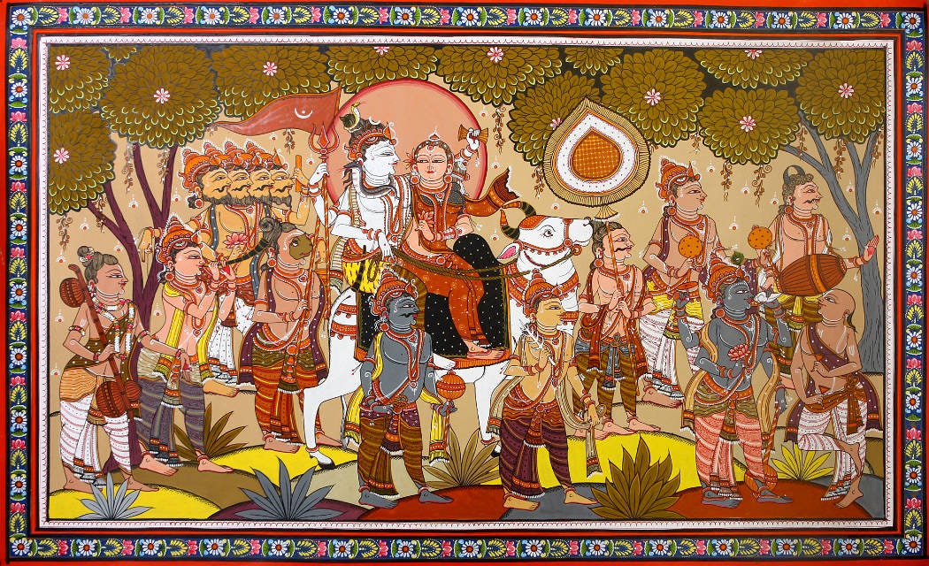 Lord Shiva Parvati Wedding