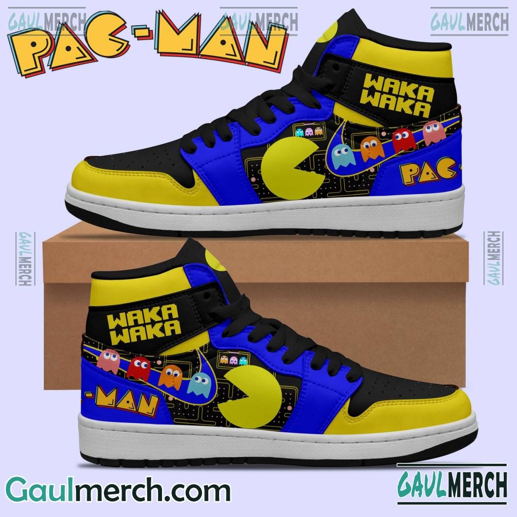 Level Up Your Style Pac-Man Waka Waka Air Jordan High Top | by Love ...