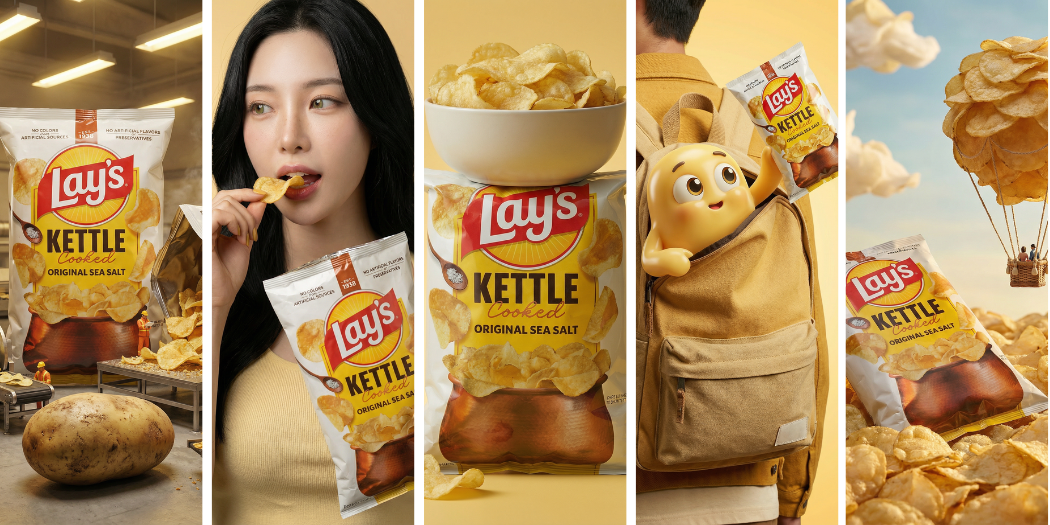 How I Built Different Campaign Concepts Around a Single Lay’s Chips ...