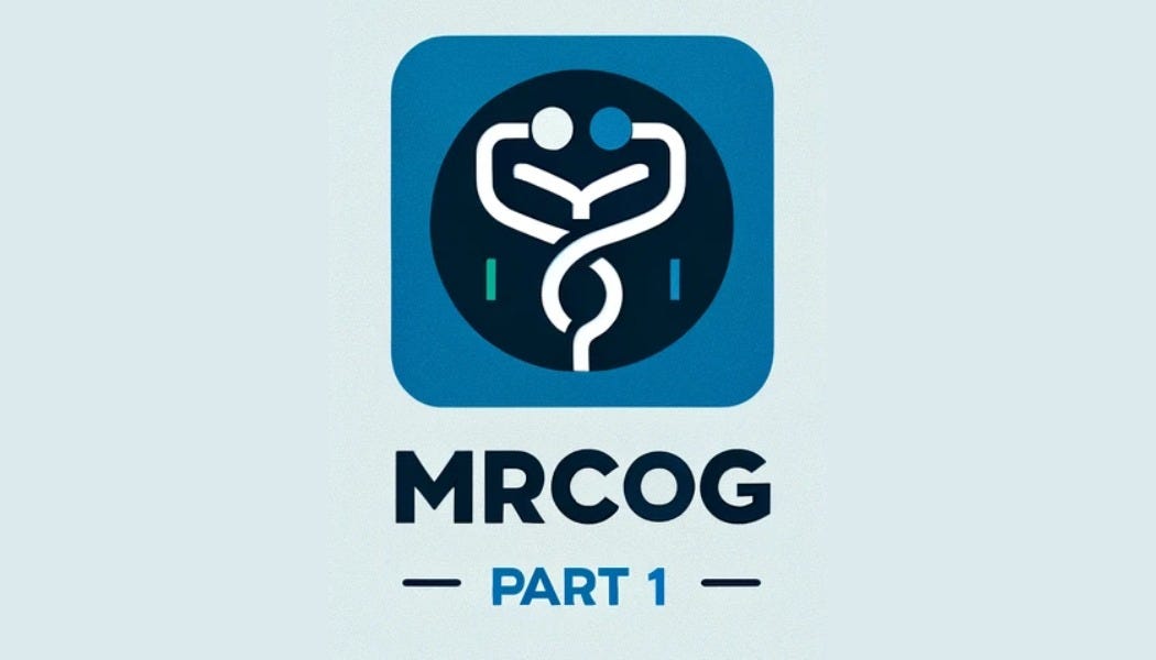 MRCOG Part 1 question bank | CrashMRCOG - Crash MRCOG - Medium