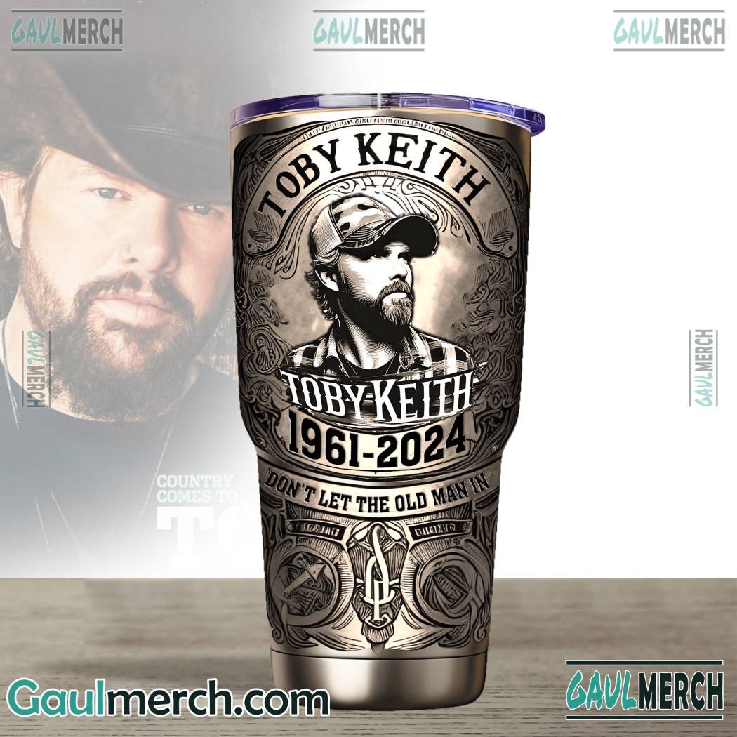 Saddle up and sip in style with the Toby Keith 1961–2024 Don’t Let The ...