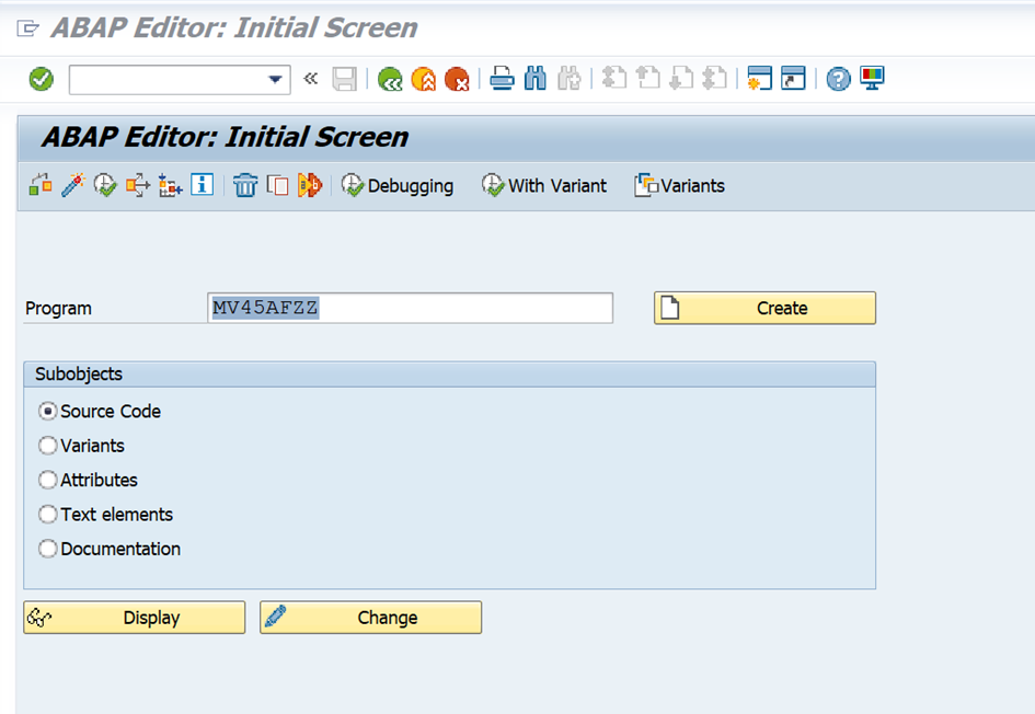 ENHANCEMENTS: MENU EXITS - SAP, SAP Blog