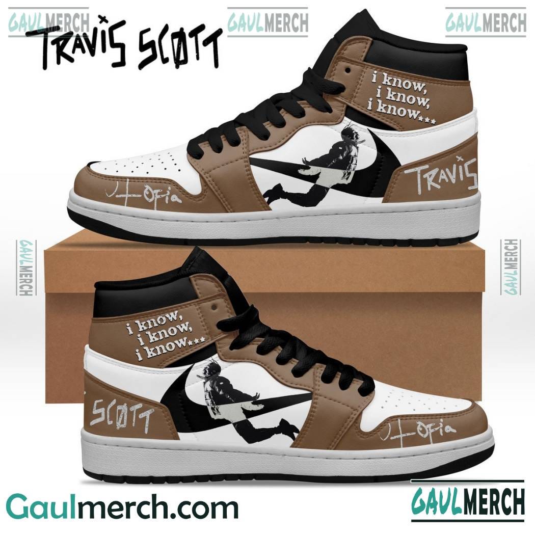 The unique style of Travis Scott and the iconic design of Air Jordan I ...