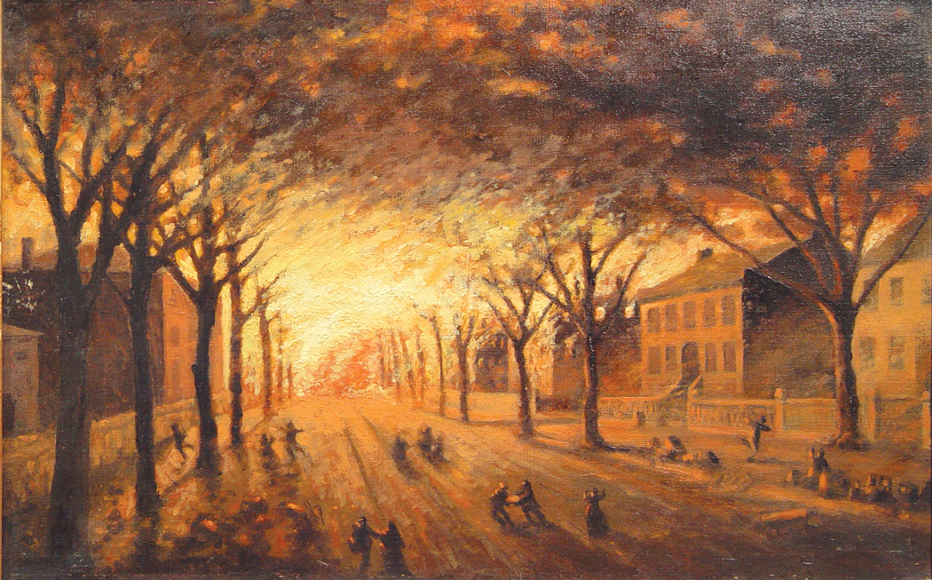 The Great Fire of Portland. In 1866, the Great Fire of Portland was ...