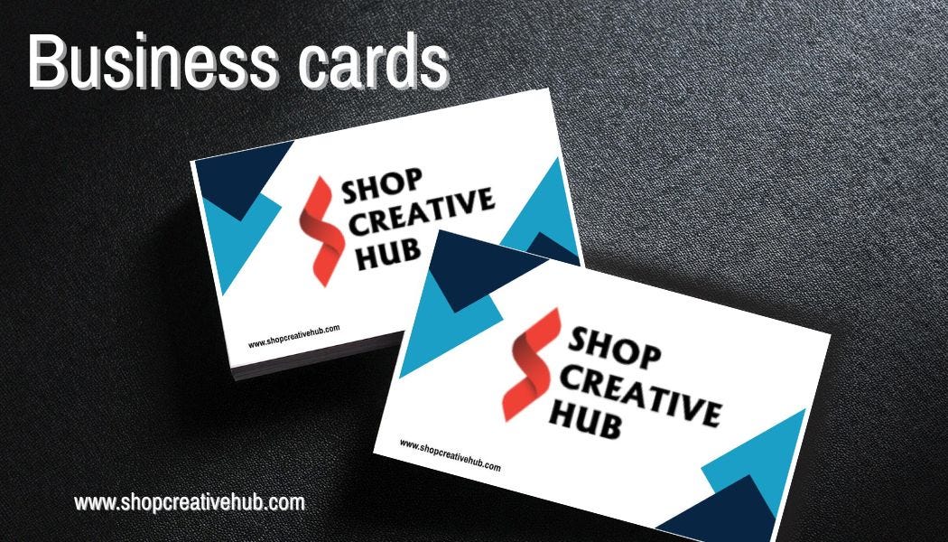 Business Cards: Small in Size, Big on First Impressions | by Shop ...