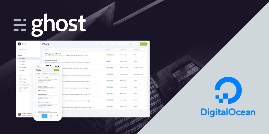 How to install Ghost CMS on DigitalOcean with 1-Click | by Victor Valencia Rico | Dev Genius