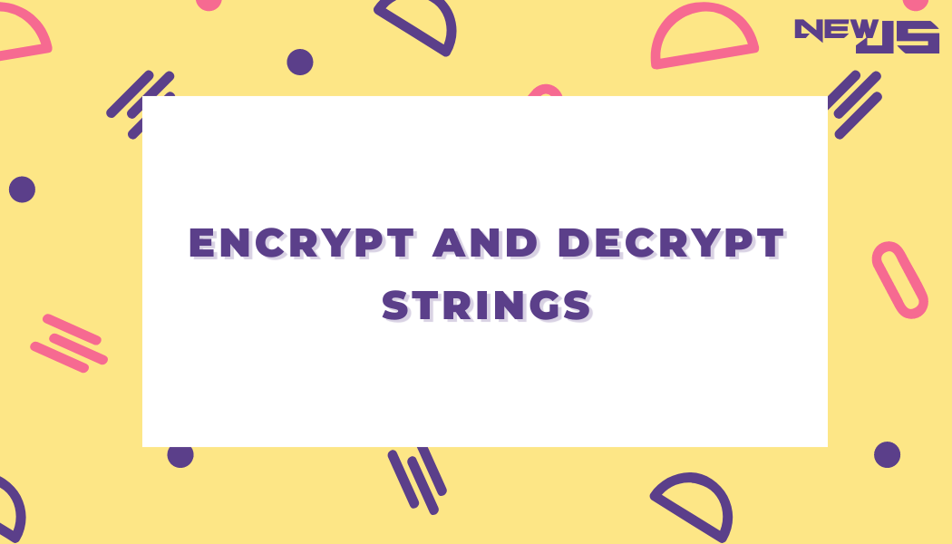 Decrypt And Encrypt Data Using Nodejs Newjs Medium 2370