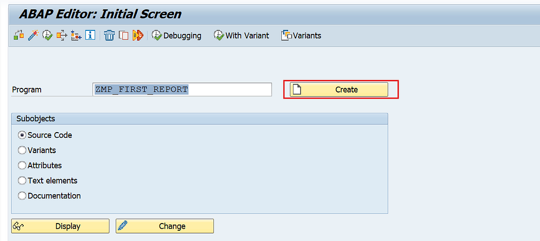 SAP ABAP Rapor Oluşturma (SE38)|İlk Program - SAP, SAP Blog