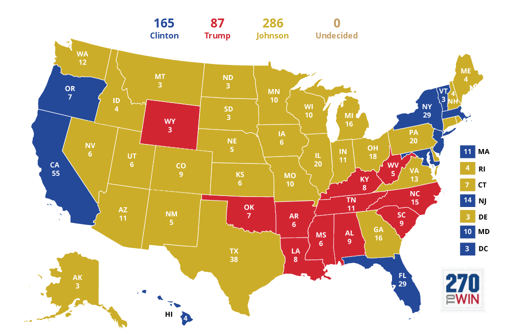 A Victory Map for Gary Johnson Supporters | by Dave Scheirer | Extra ...