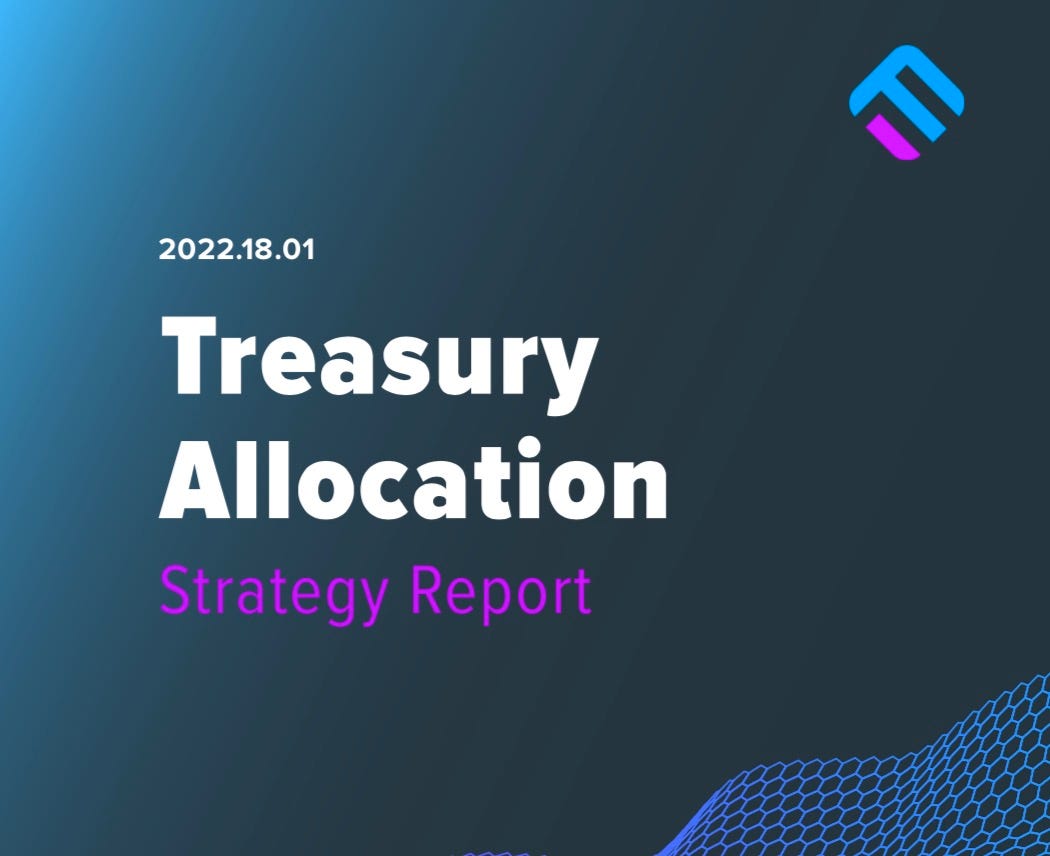 DAO Treasury Allocation: A Free Report from Multifarm | by Multifarm.fi ...