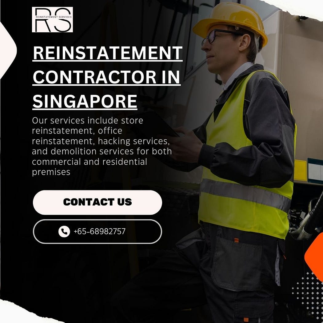HDB hacking contractor Singapore : Reinstatement, Singapore.