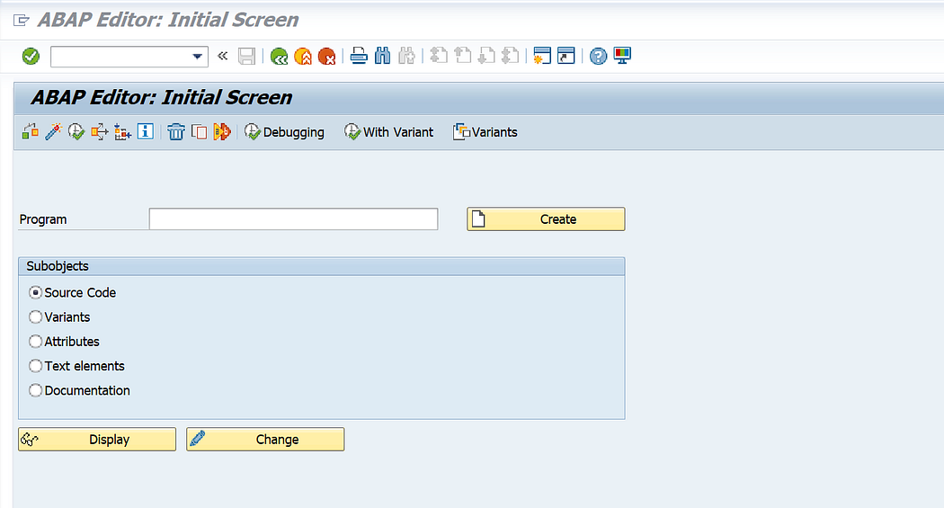 SAP ABAP Rapor Oluşturma (SE38)|İlk Program - SAP, SAP Blog