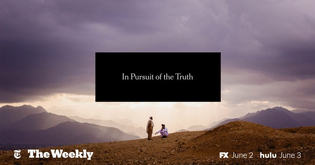 “In Pursuit of the Truth”: The New York Times is on TV and it’s not ...