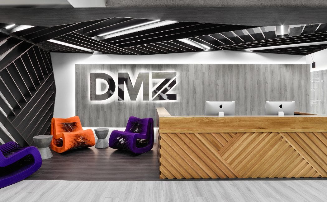 Innovation at its Peak: The DMZ. The DMZ (Digital Media Zone) at ...