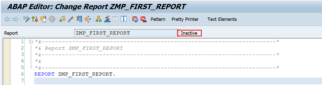 SAP ABAP Rapor Oluşturma (SE38)|İlk Program - SAP, SAP Blog