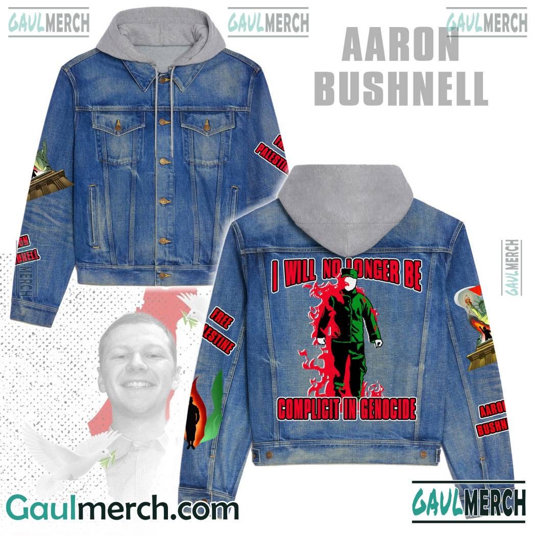 Stands against the atrocities of genocide Aaron Bushnell I Will No ...