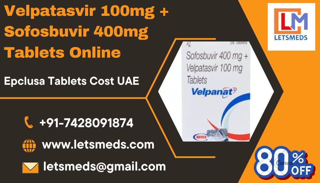 Velpanat Tablets Online USA | Epclusa Tablets Price UAE | Velpatasvir ...