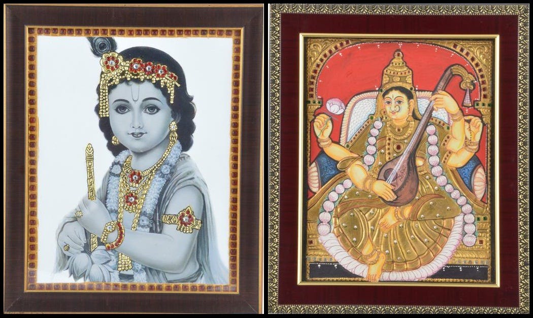 Choose the Famous Work of Art — Tanjore Paintings | by Mangala Tanjore ...