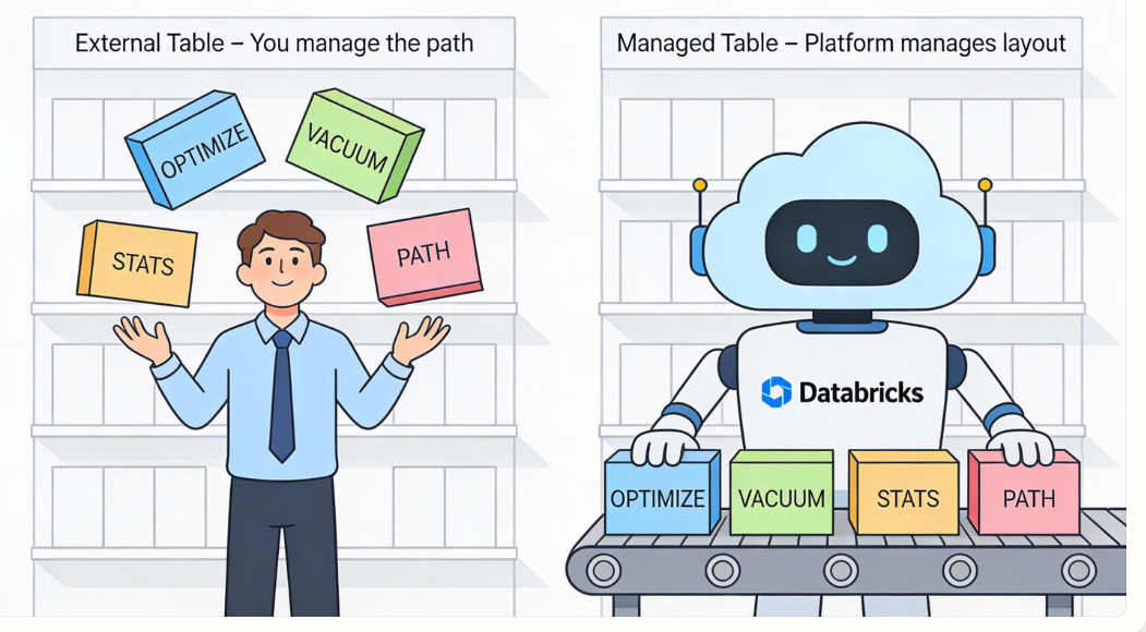 Databricks Managed vs External Tables (with Unity Catalog) | by Amit ...