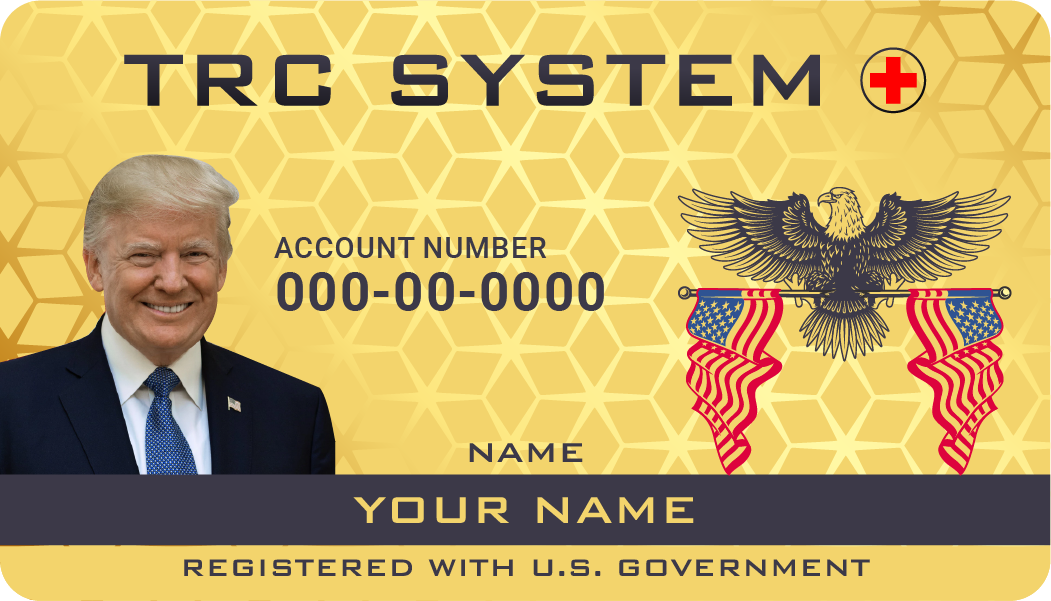 This TRC 2024 card is designed to celebrate the achievements of President Donald J. Trump, who ...
