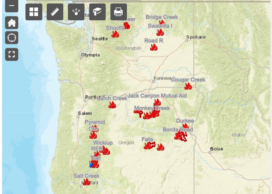 Lane County Deputies Aid in McKenzie View Fire Evacuations and ...