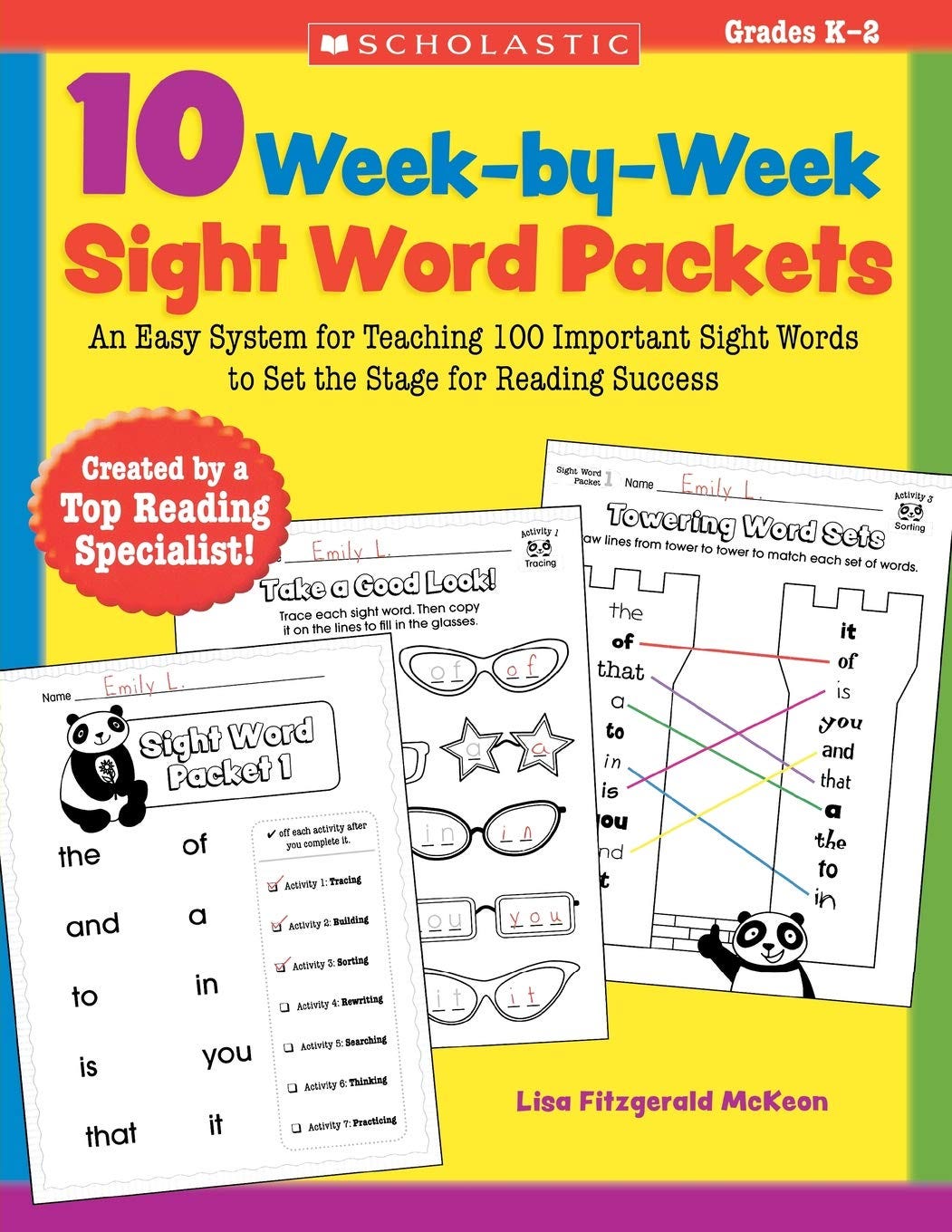 [PDF][BEST]} 10 Week-by-Week Sight Word Packets: An Easy System for ...