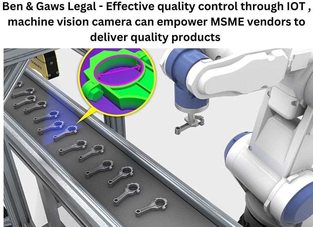 Ben & Gaws Legal — Effective quality control through IOT , machine ...