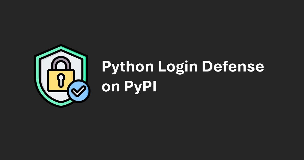 Python Login Defense on PyPI. Picture a python code programmer on a… | by Py-Core Python ...