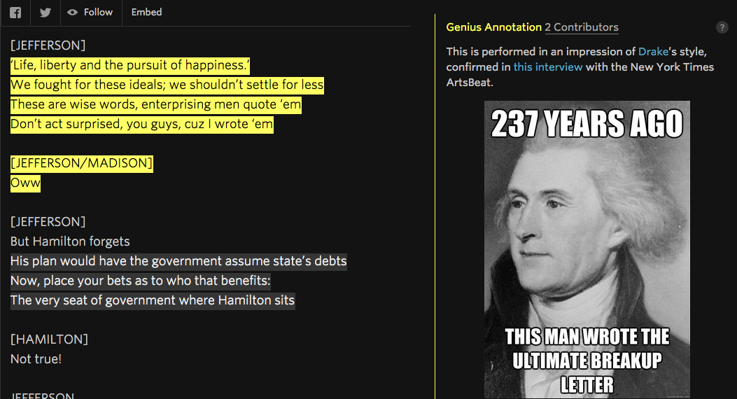 3. / 4. What was so great about Hamilton (continued)? | by Nicholas Thorne | Medium