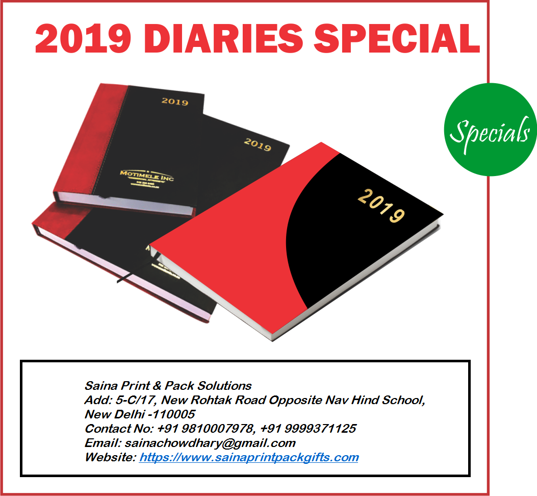 How to find Diaries printing services in Delhi NCR | by Saina Print ...