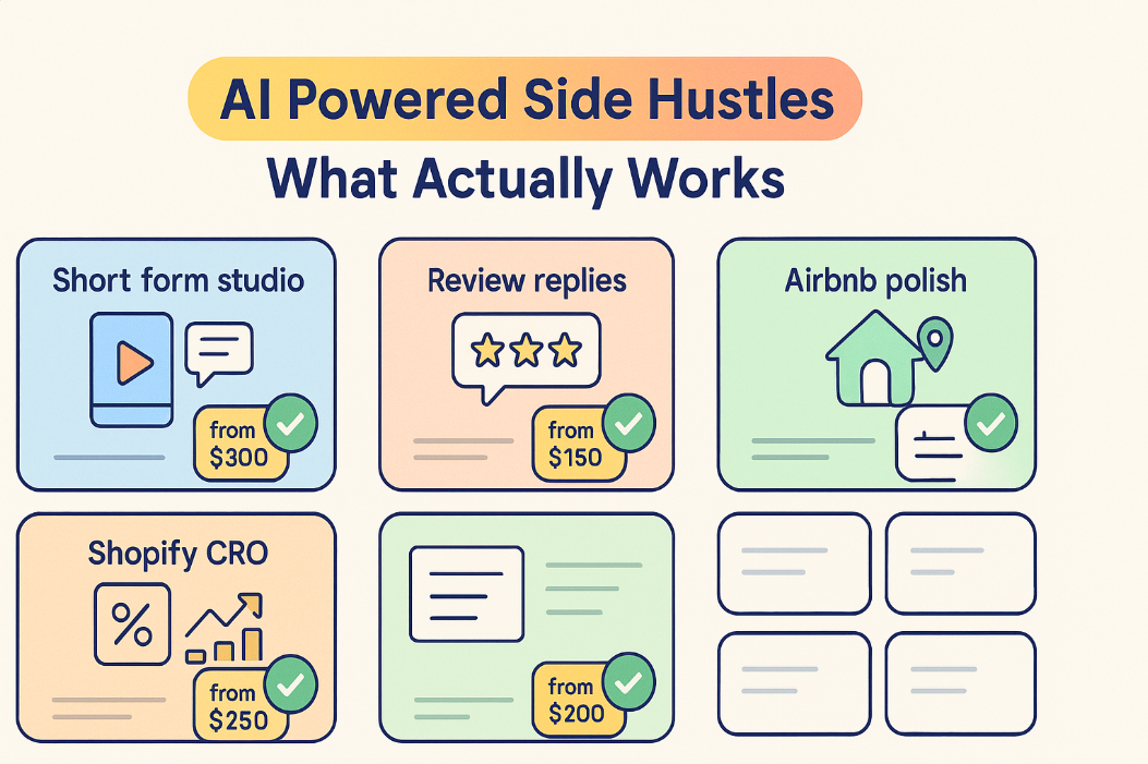 AI Powered Side Hustles: What Actually Works | by Tera Byte 26 | Write A Catalyst | Sep, 2025 ...