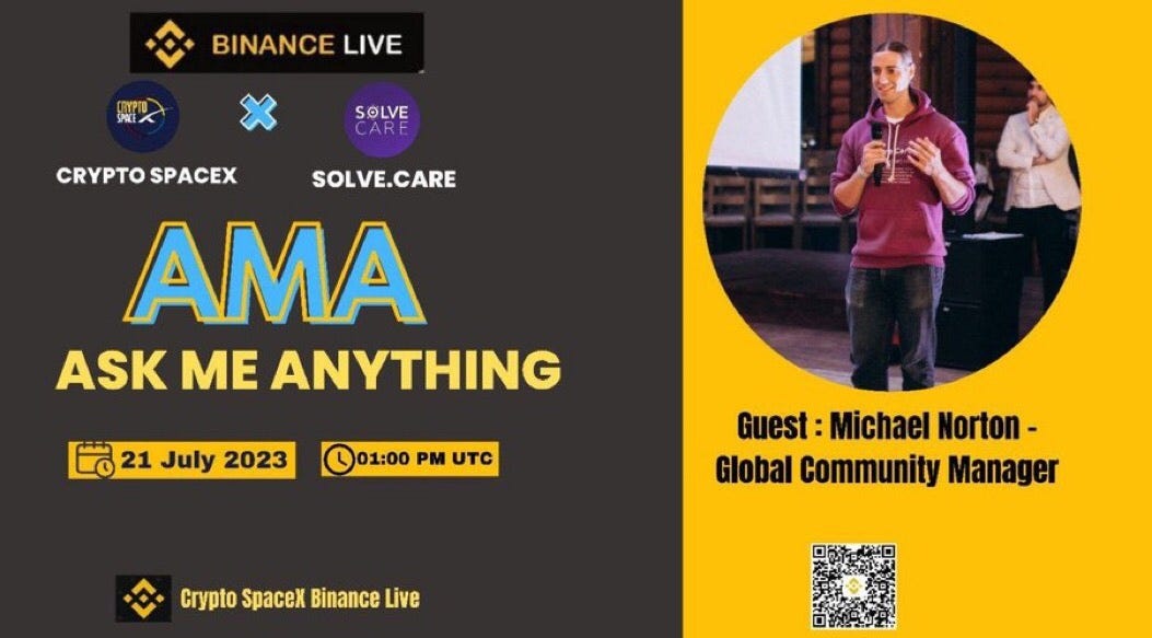 Join #SolveCare’s Global Community Manager, Mike Norton, for an exclusive Ask Me Anything (AMA ...