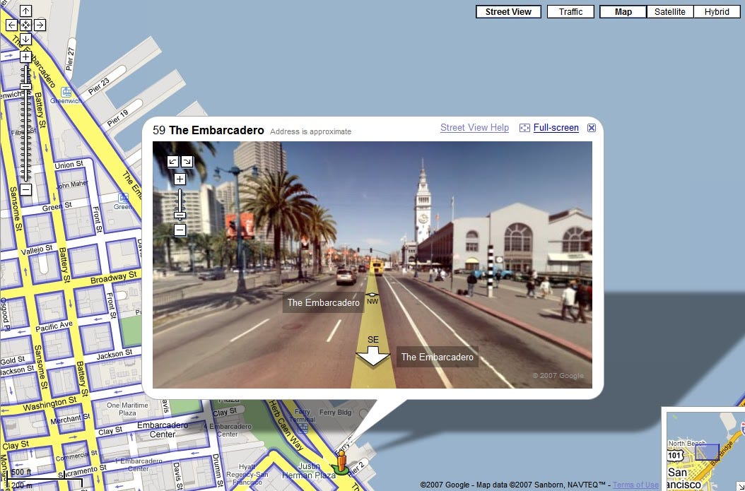 Going Places: A History of Surrogate Travel and Google Maps with Street ...