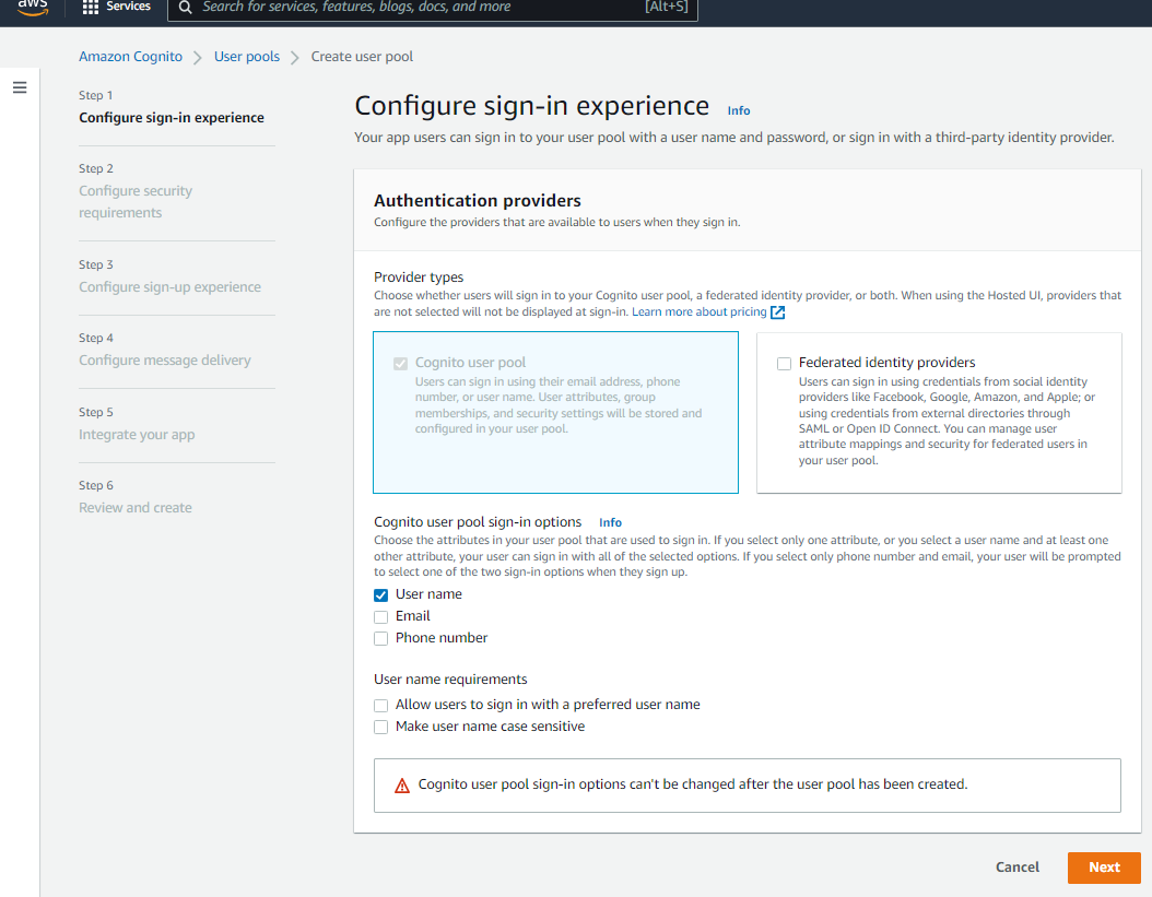 MFA Enable/Disable AWS Cognito users through API | by Thameera Sajith | Medium