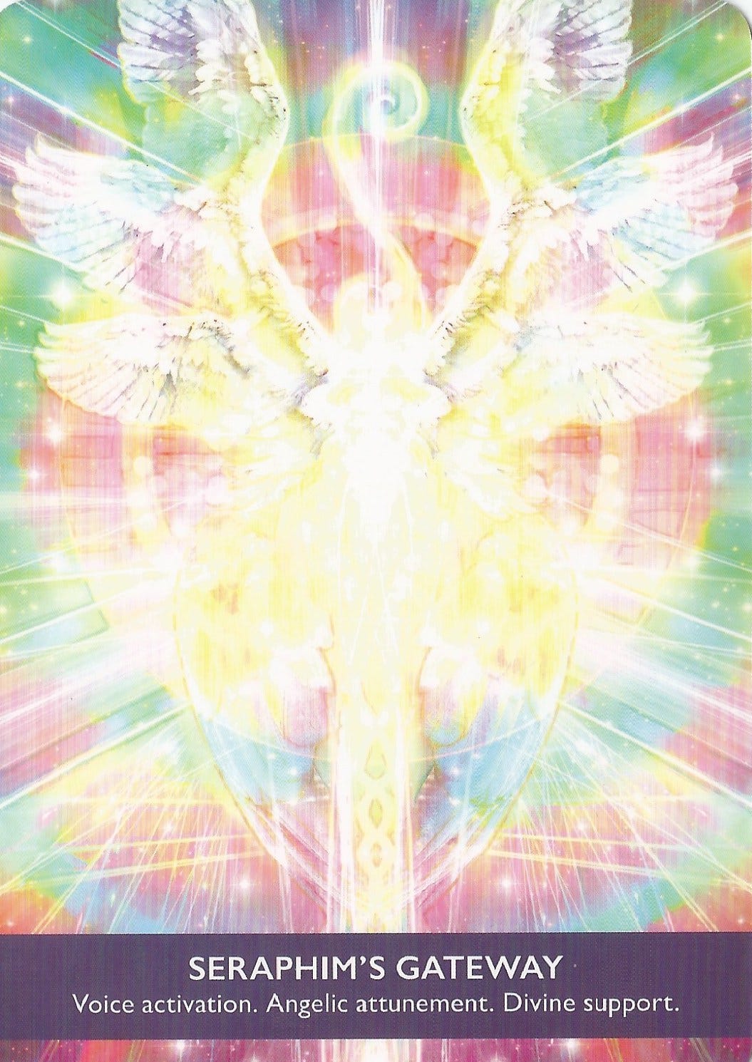 Seraphim’s Gateway. Your daily Oracle Card | by Samritchieangelguide ...