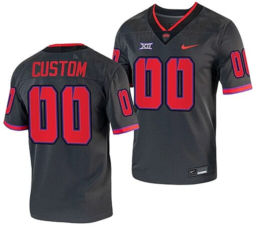 Custom TCU Horned Frogs Jersey Name and Number Alternate College ...