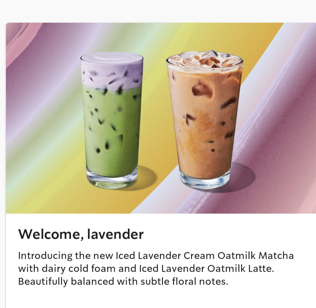 Starbucks New Lavender Drinks Launched on My Birthday! 🥳 | by Dranéa ...