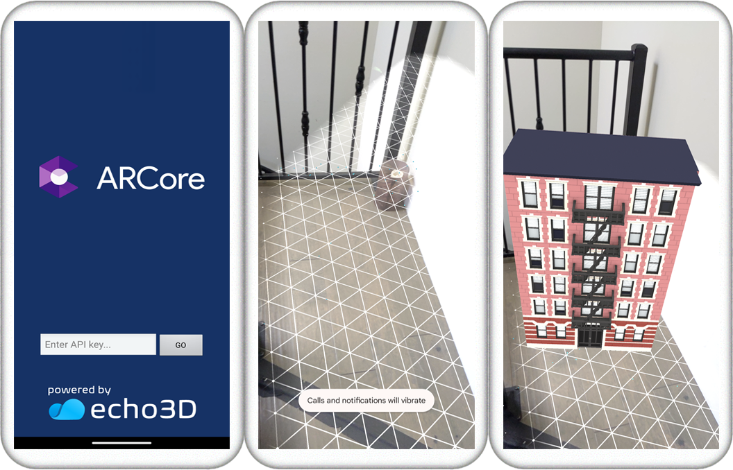 How to Use echo3D with ARCore and Android Studio (Tutorial) | by echo3D | echo3D | Medium