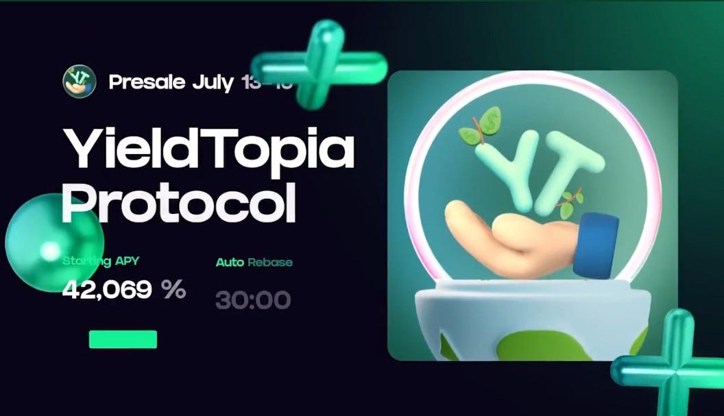 YieldTopia: Futuristic DeFi protocol that reveals it’s sustainable yield mechanism backed by it ...