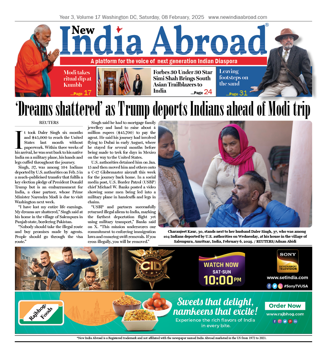 India Global Updates from New India Abroad | by New India Abroad | Feb ...