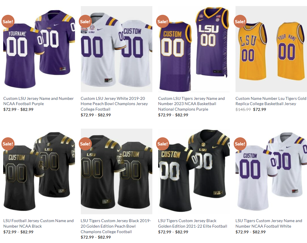 Show Your Tiger Pride with a Custom LSU Tigers Jersey | by Mayratimes ...