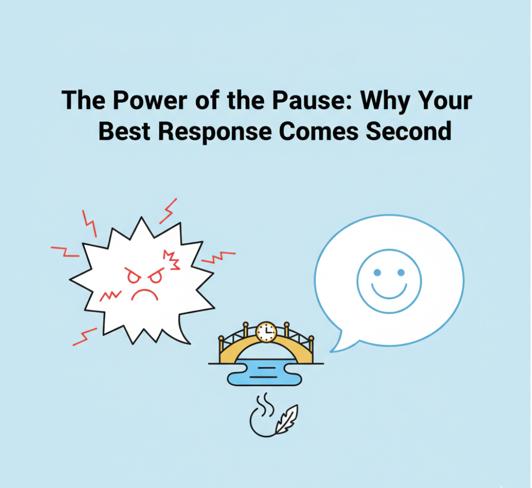 The Power of the Pause: Why Your Best Response Comes Second | by Thomas ...